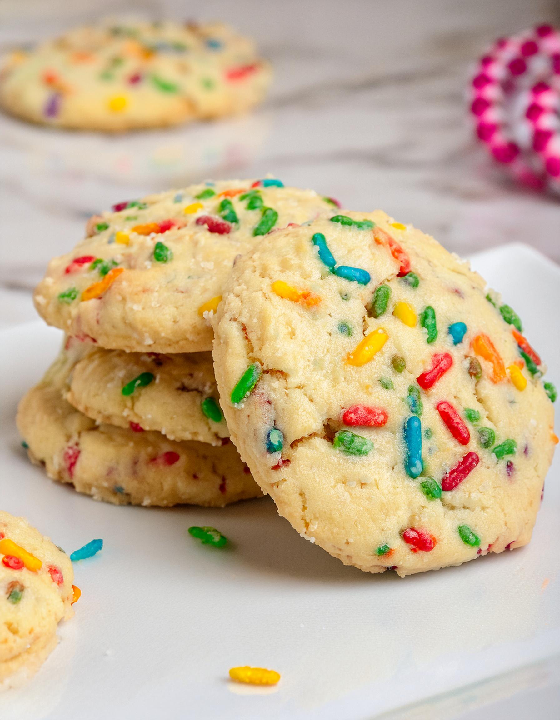 Funfetti Cake Mix Cookies