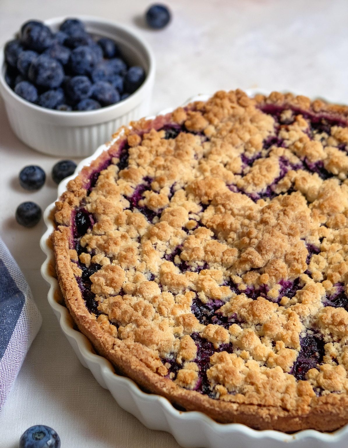 Blueberry Crumb Pie