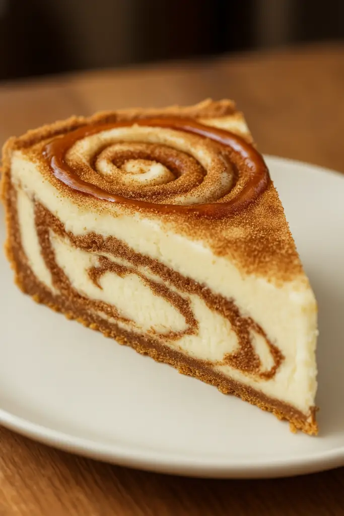 Cinnamon Roll Cheesecake