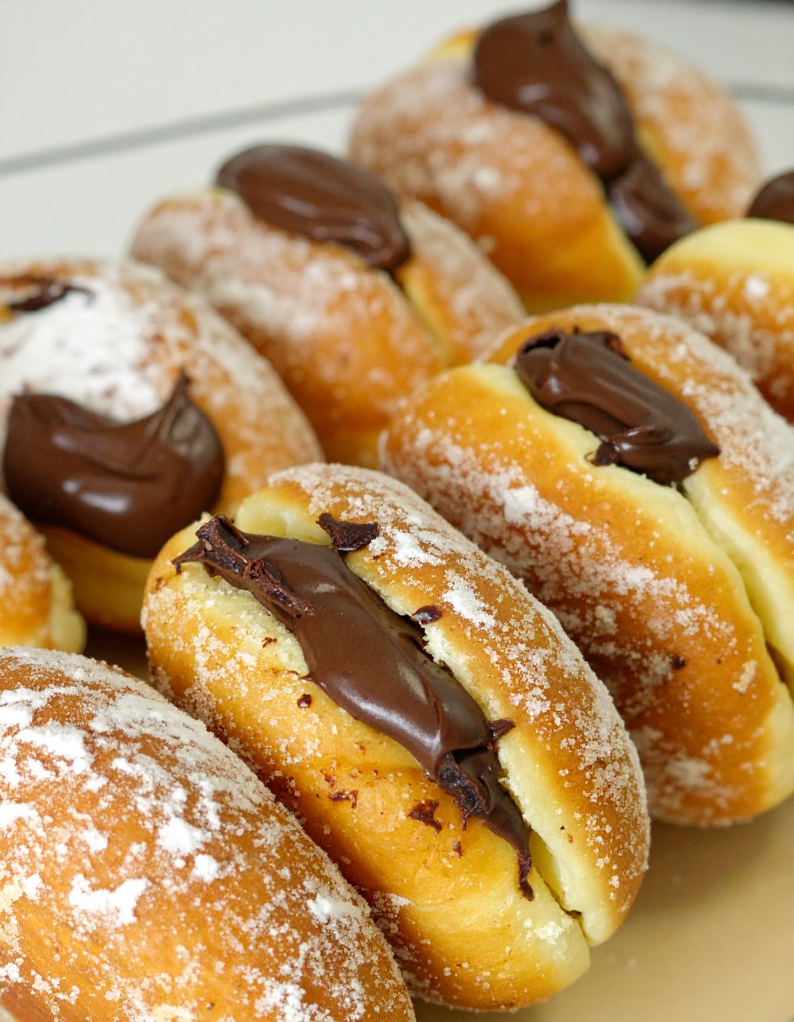 Chocolate Filled Donuts