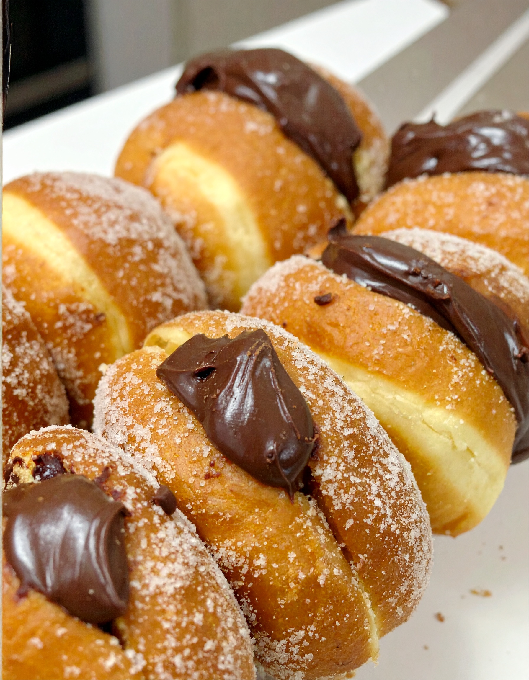 Chocolate Filled Donuts